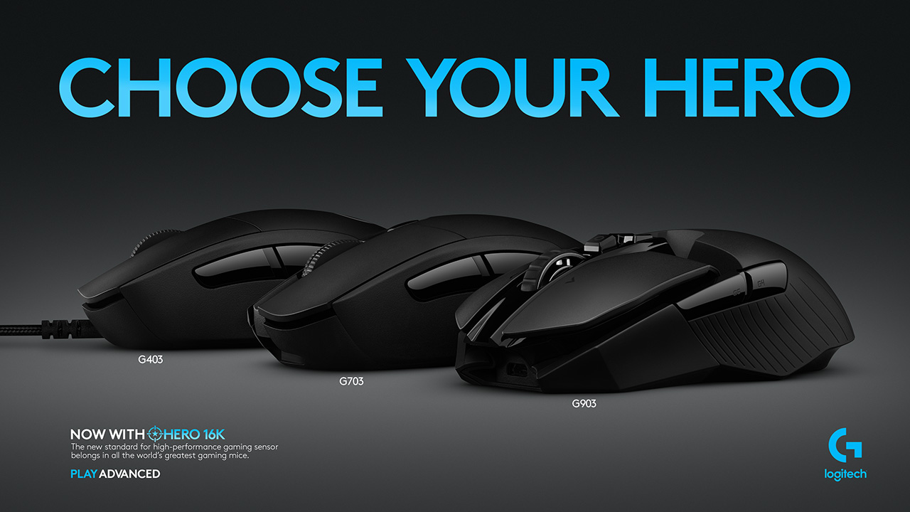 Logitech G 將 HERO 16K 感應器加入全新遊戲滑鼠陣容 - XFastest Hong Kong