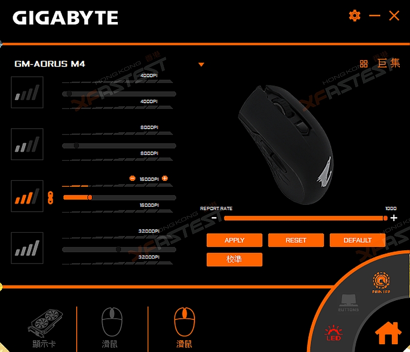 [XF 開箱] 左手右手一樣咁就手 GIGABYTE AORUS M4 電競滑鼠 - XFastest Hong Kong