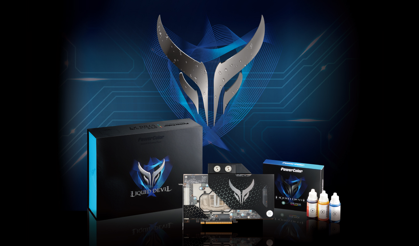 帥氣水冷卡新選 - PowerColor 發佈 Liquid Devil RX 5700 XT，EK 套件水冷加持 - XFastest ...