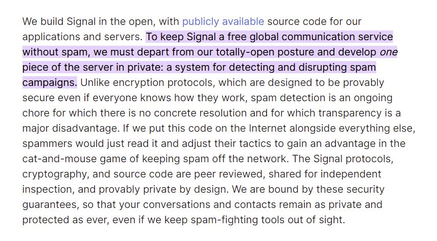 用戶私隱成隱憂 - 通訊軟件 Signal 指為打擊垃圾訊息，宣佈放棄開放源碼 - XFastest Hong Kong