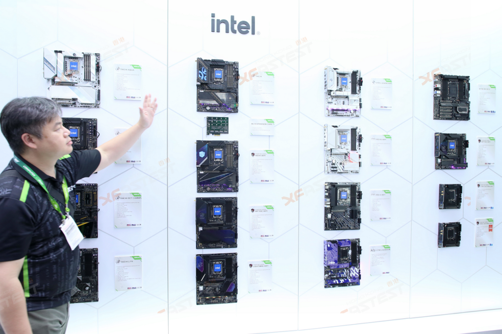 [computex 2024] Asrock 展示下代 Intel 主機板 全新 Taichi 系列‧aqua‧ocf Camm2