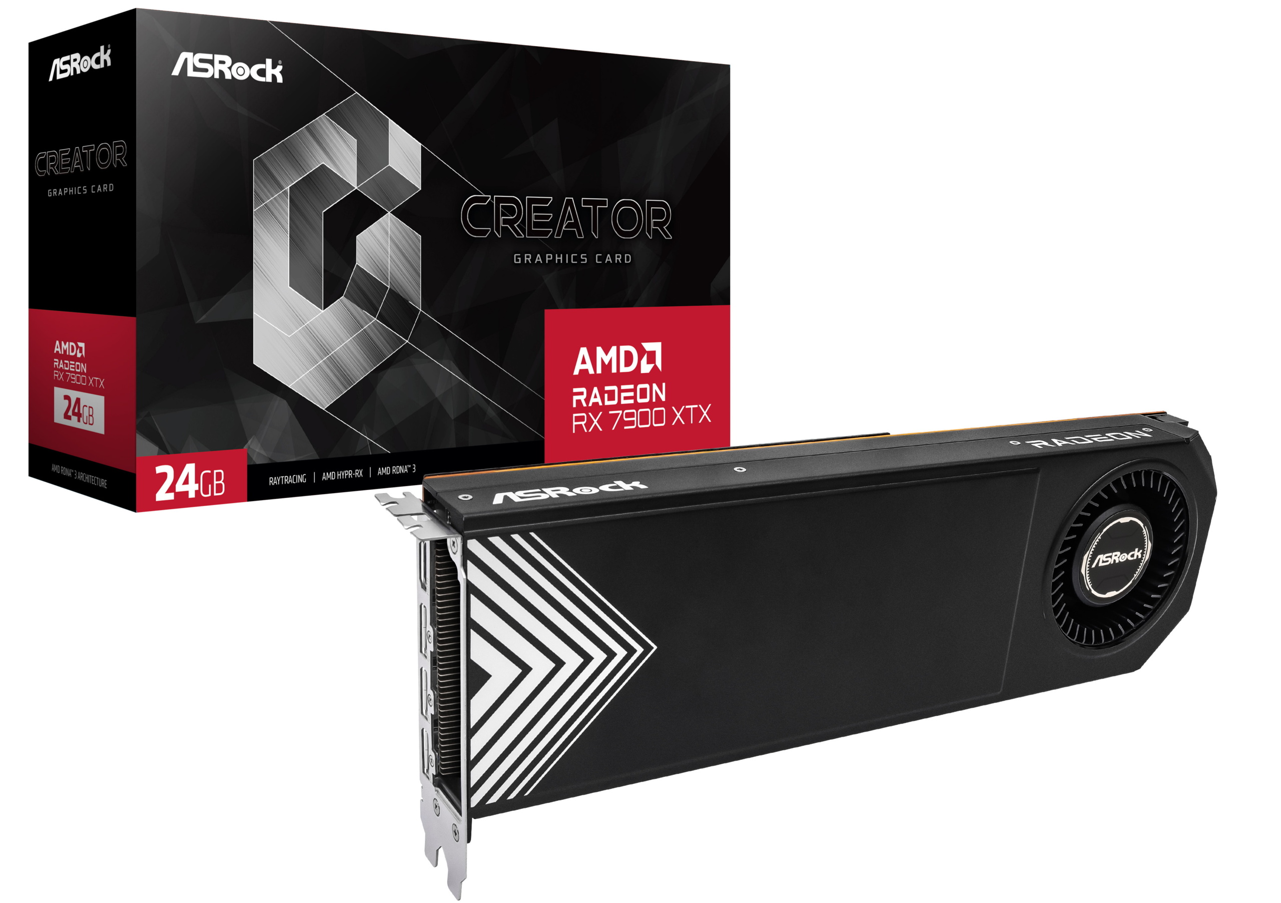 [XF 情報] ASRock 發表 AMD Radeon RX 7900 Creator 系列顯示卡 基於 RX 7900 XTX / XT ...